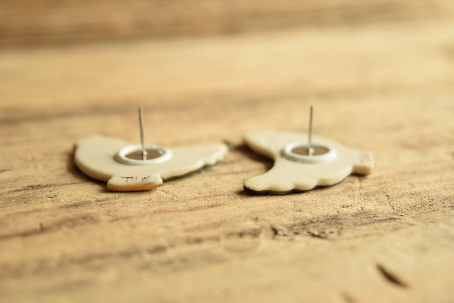 Harlequin Chicken Earrings – YournNonce