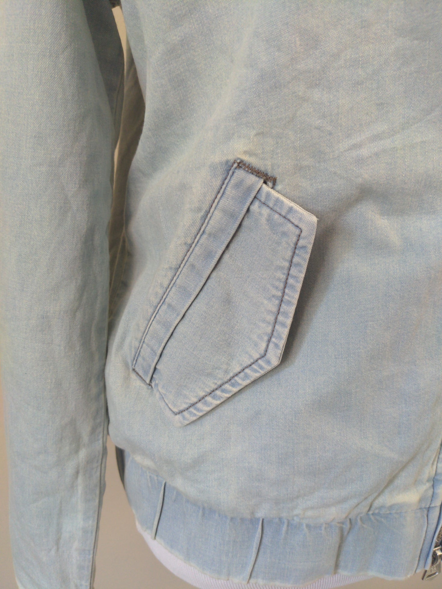 Pale Denim Jacket - XS Earnest Sewn x Avec Les Filles – YournNonce